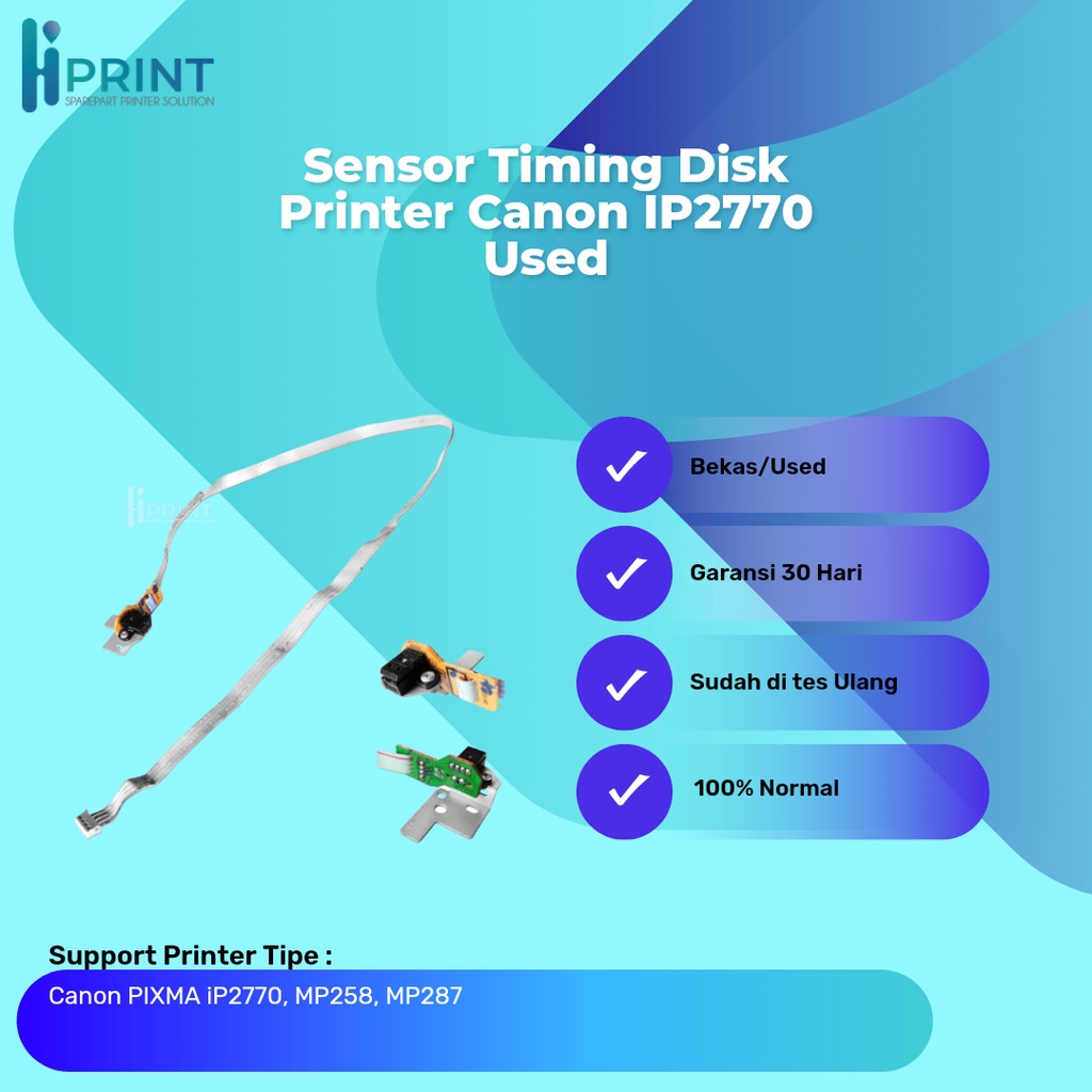 Jual Sensor Timing Disk, Pembaca Sensor Encoder Bulat Canon Ip2770 2770 ...