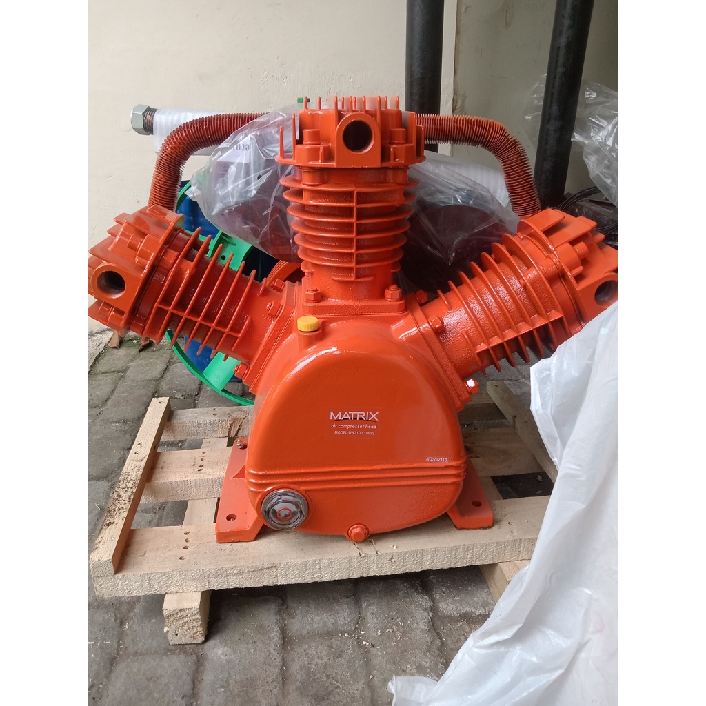 Jual Kepala Kompresor 10 hp bare Matrix | Shopee Indonesia