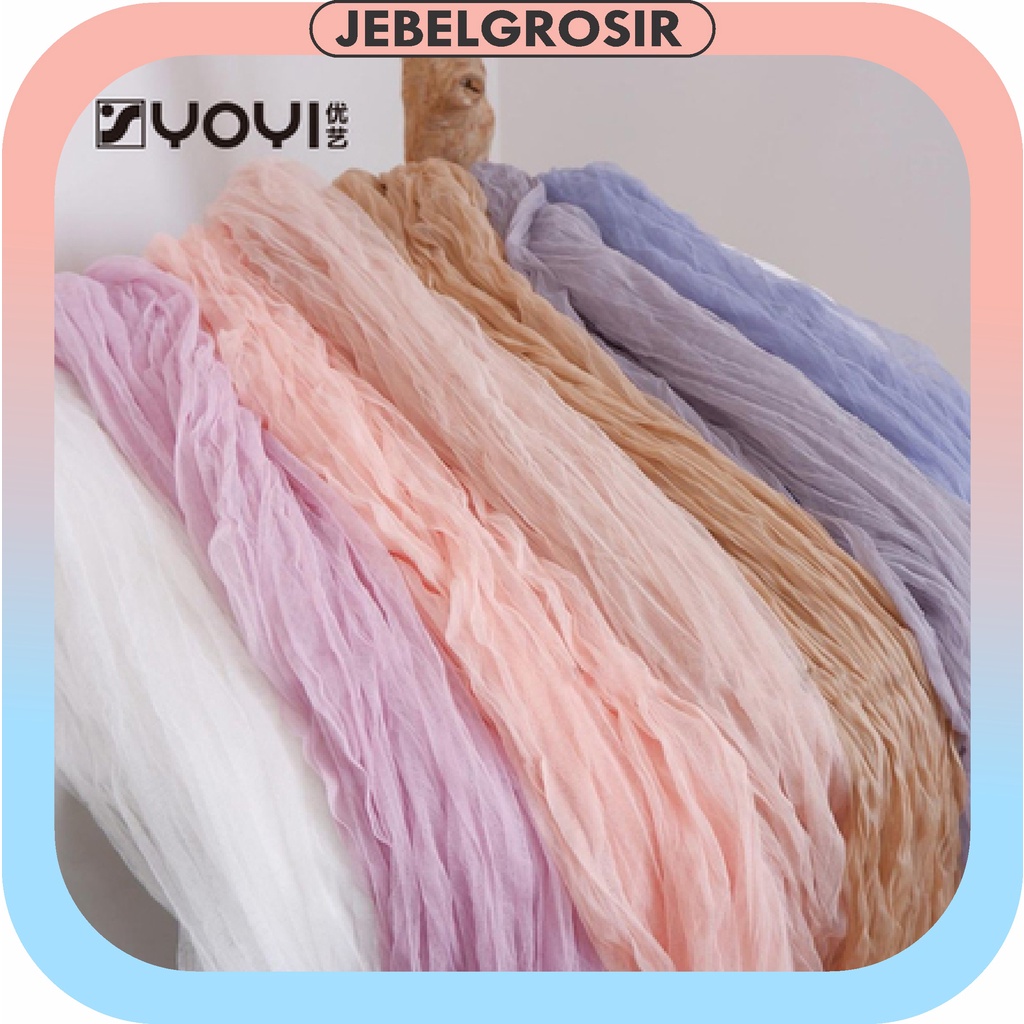 Jual Kain Tile Tule Polos Silky Premium Buket Bunga Tille Souvenir ...