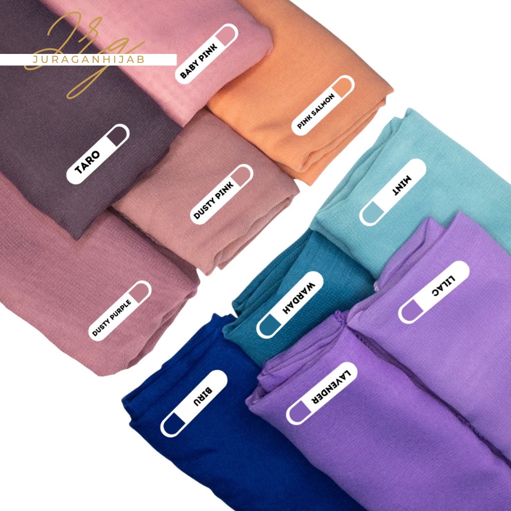 Jual [ COD ] Bella Square 50 Warna Hijab Segiempat | Shopee Indonesia