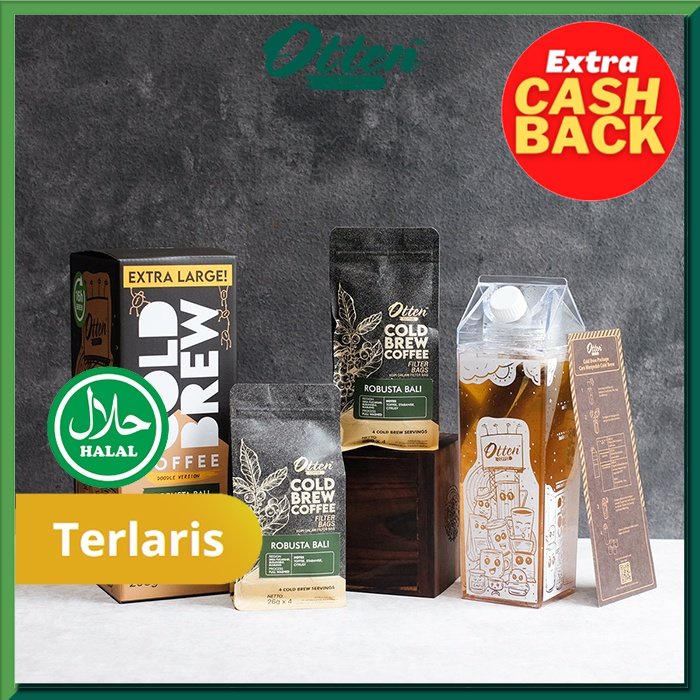 Jual Cold Brew 1L - Robusta Bali Full Washed (Set) | Shopee Indonesia