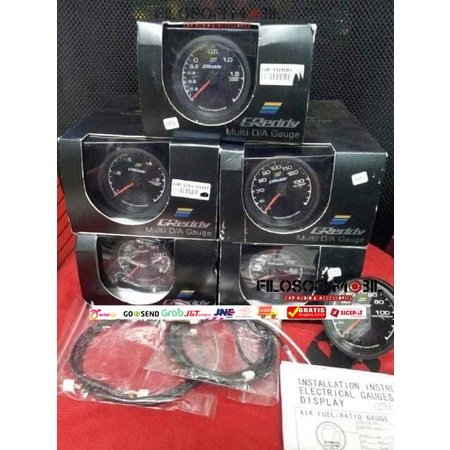 Jual AUTO Boost Meter Greddy - Turbo Meter Greddy - GM | Shopee Indonesia