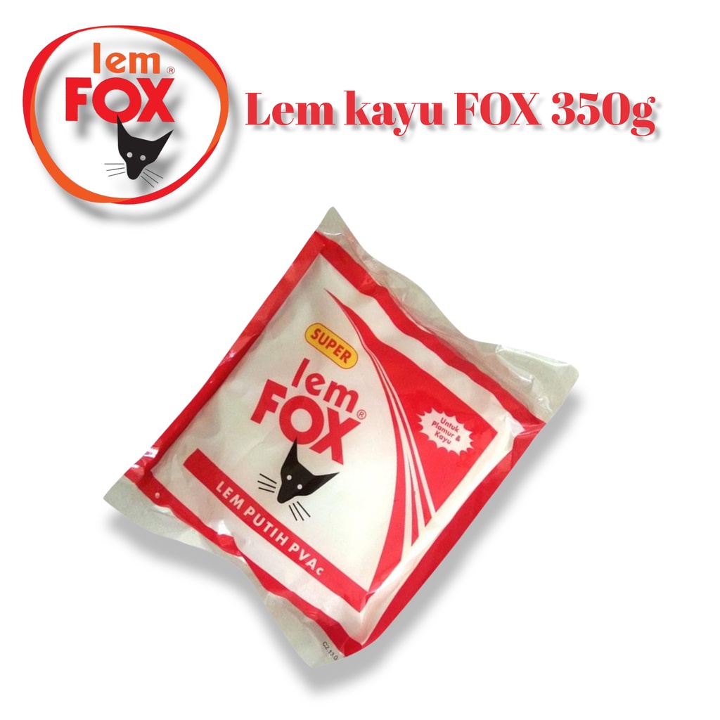 Jual LEM KAYU FOX LEM KAYU UFO BERKUALITAS | Shopee Indonesia