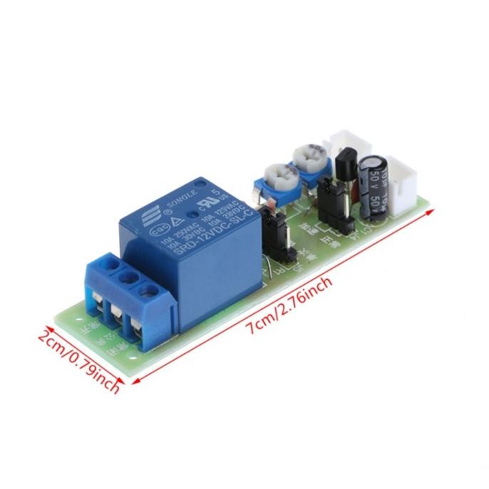 Jual Qq798 Zzz Modul Relay Timer Switch On Off Dc 12V | Shopee Indonesia