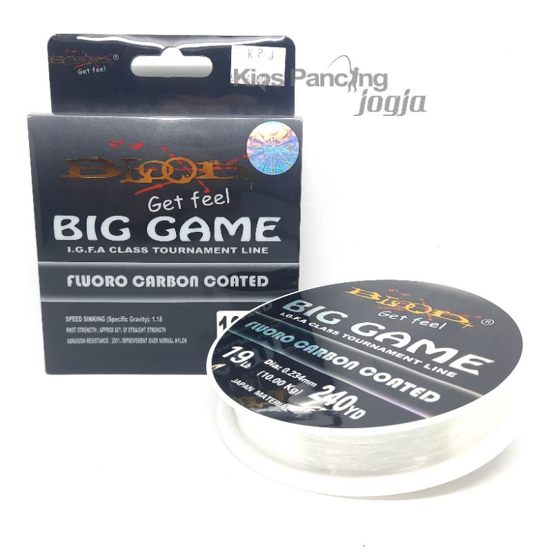 Jual Senar Blood Big Game Fluoro Carbon | Shopee Indonesia