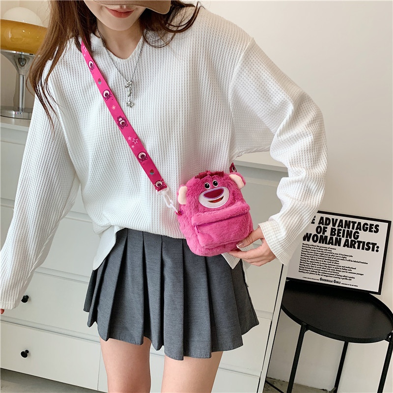 Jual TAS SLEMPANG LOTSO & SULLEY SULLIVAN PLUSH BAG MOTIF KARTUN LOLITA ...