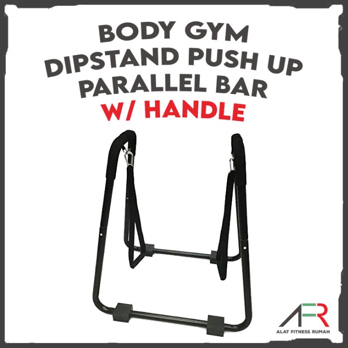 Jual Dipstand Push Up Parallel Bar w/ Handle Body Gym Multipurpose ...