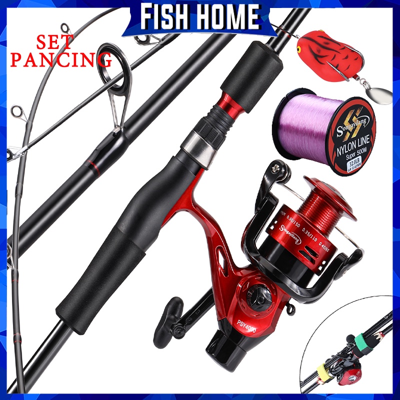 Jual Joran Pancing Set High Quality Pancing Set 1.8M 2.1M Fishing Rod ...