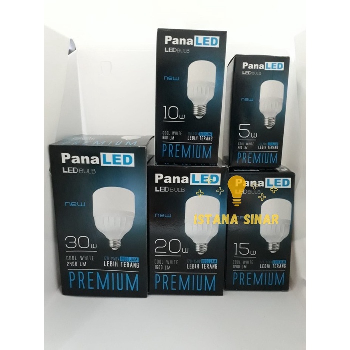 Jual Panaled 5 w 10 w 15 w 20 w 30 w 40 watt wt / lampu LED murah / bohlam murah | Shopee Indonesia