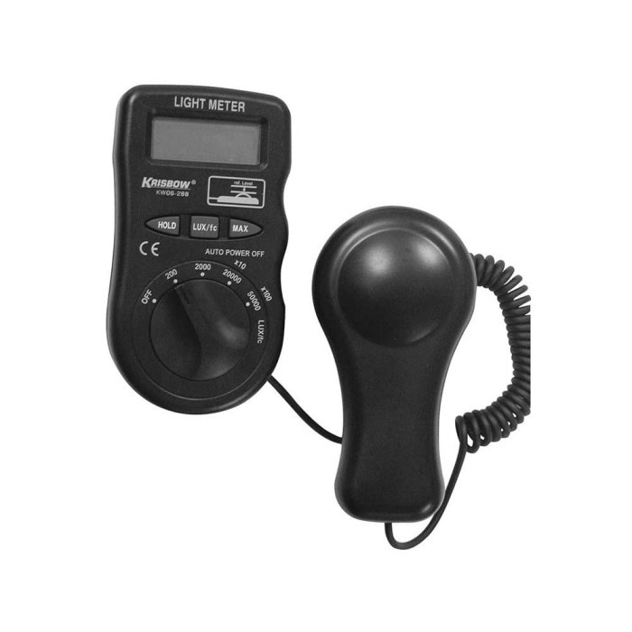 Jual Laku Krisbow Alat Ukur Light Meter 50, 000 Lux | Shopee Indonesia