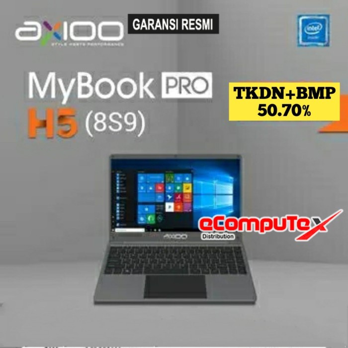Jual LAPTOP AXIOO MYBOOK PRO H5 (8S9) i5 RAM 8GB 1TB 14"FHD IPS TKDN ...