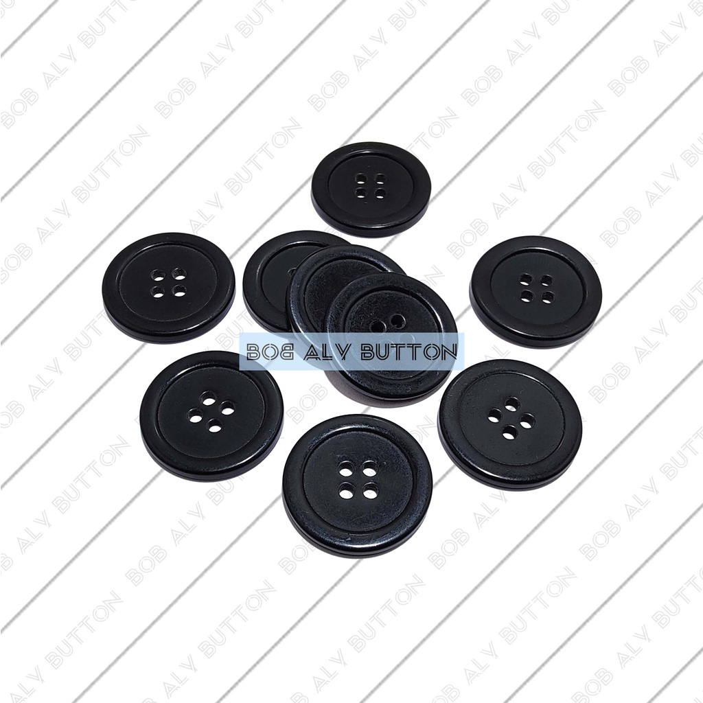 Jual KANCING JAS BESAR UKURAN 2.5 CM WARNA HITAM PER 12 PCS | Shopee ...