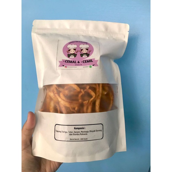 Jual Cistik Jadul Renyah Rasa Pedas Gurih isi 200gr | Shopee Indonesia