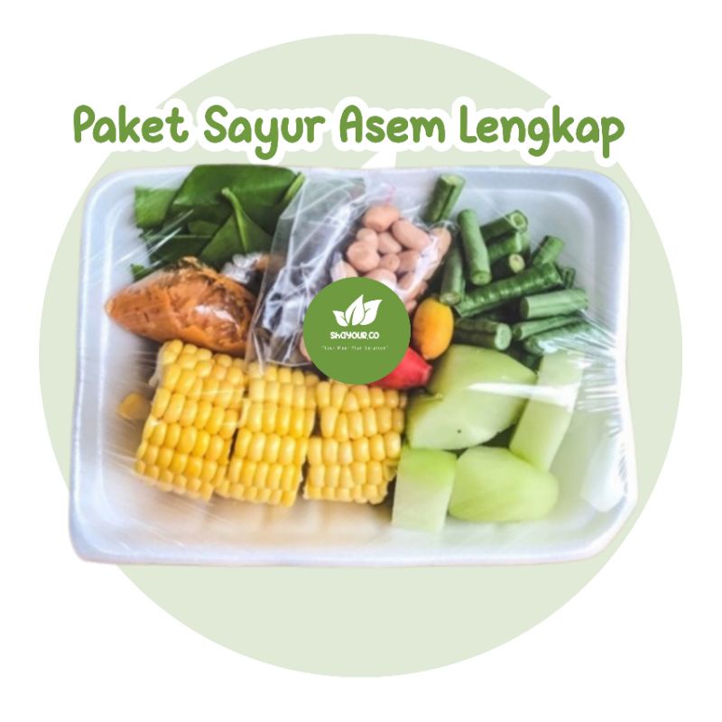 Jual Paket Sayur Instan /sayur pack Jogja / paket sayur - Sayur Asem ...