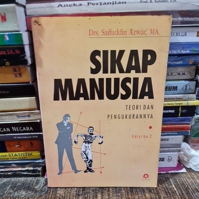 Jual Sikap manusia edisi 2 by Drs Saifuddin Azwar | Shopee Indonesia