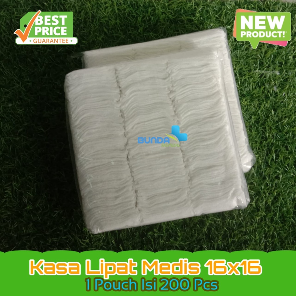 Jual Paket Murah 2 Pack Kasa Steril Medis Kain Perban Pembalut Luka ...