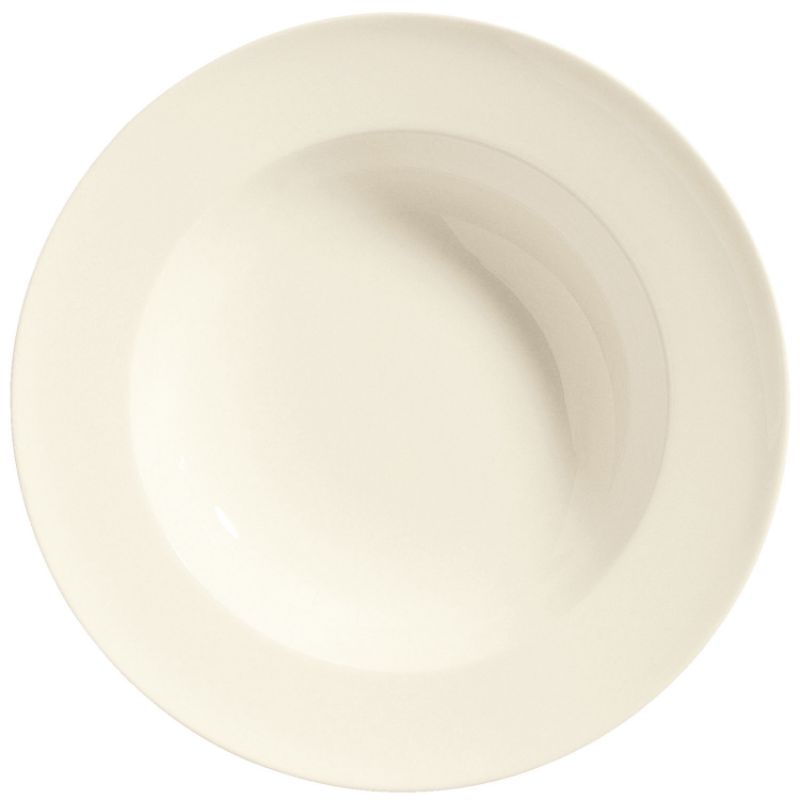 Jual ASHLEY Piring Pasta Soup Plate 9" Cream White| Piring Makan Sup ...