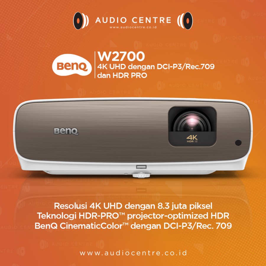 Jual BenQ W2700 4K Projector UHD HDR Pro | Shopee Indonesia