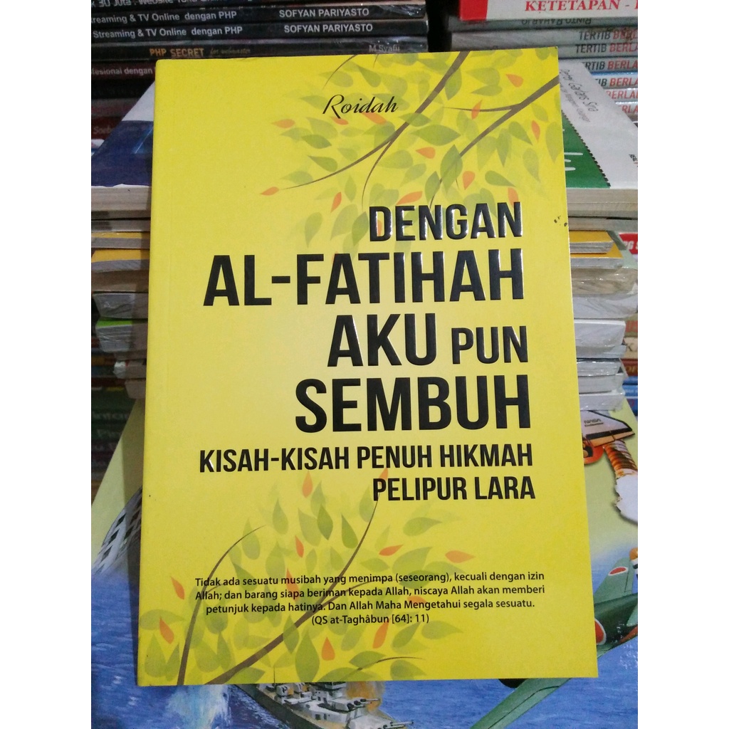 Jual ORIGINAL DENGAN AL-FATIHAH AKU PUN SEMBUH kisah kisah penuh hikma ...