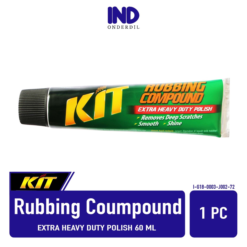 Jual Rubbing Compound Merk Kit 60 ml Penghilang Baret Mobil-Motor ...