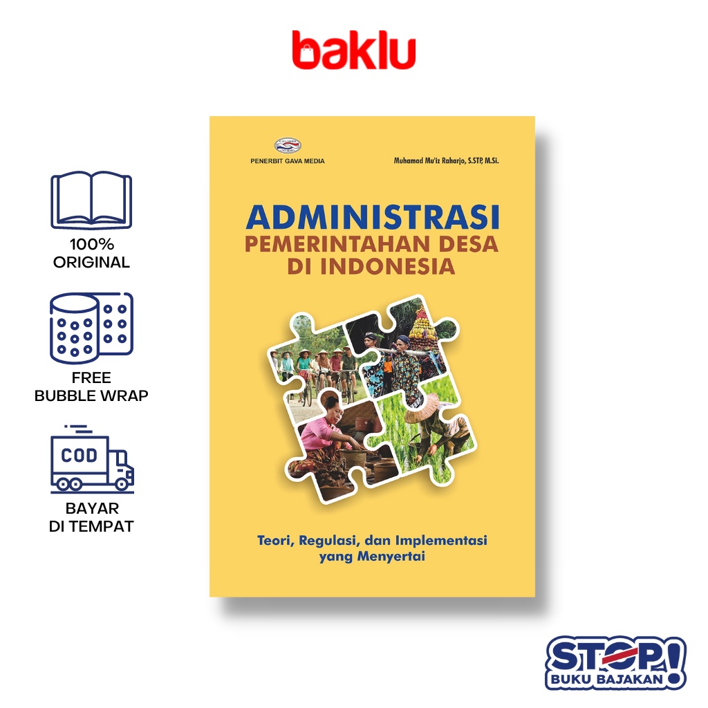 Jual BUKU ADMINISTRASI PEMERINTAHAN DESA DI INDONESIA, TEORI, REGULASI, dan IMPLEMENTASI YANG ...