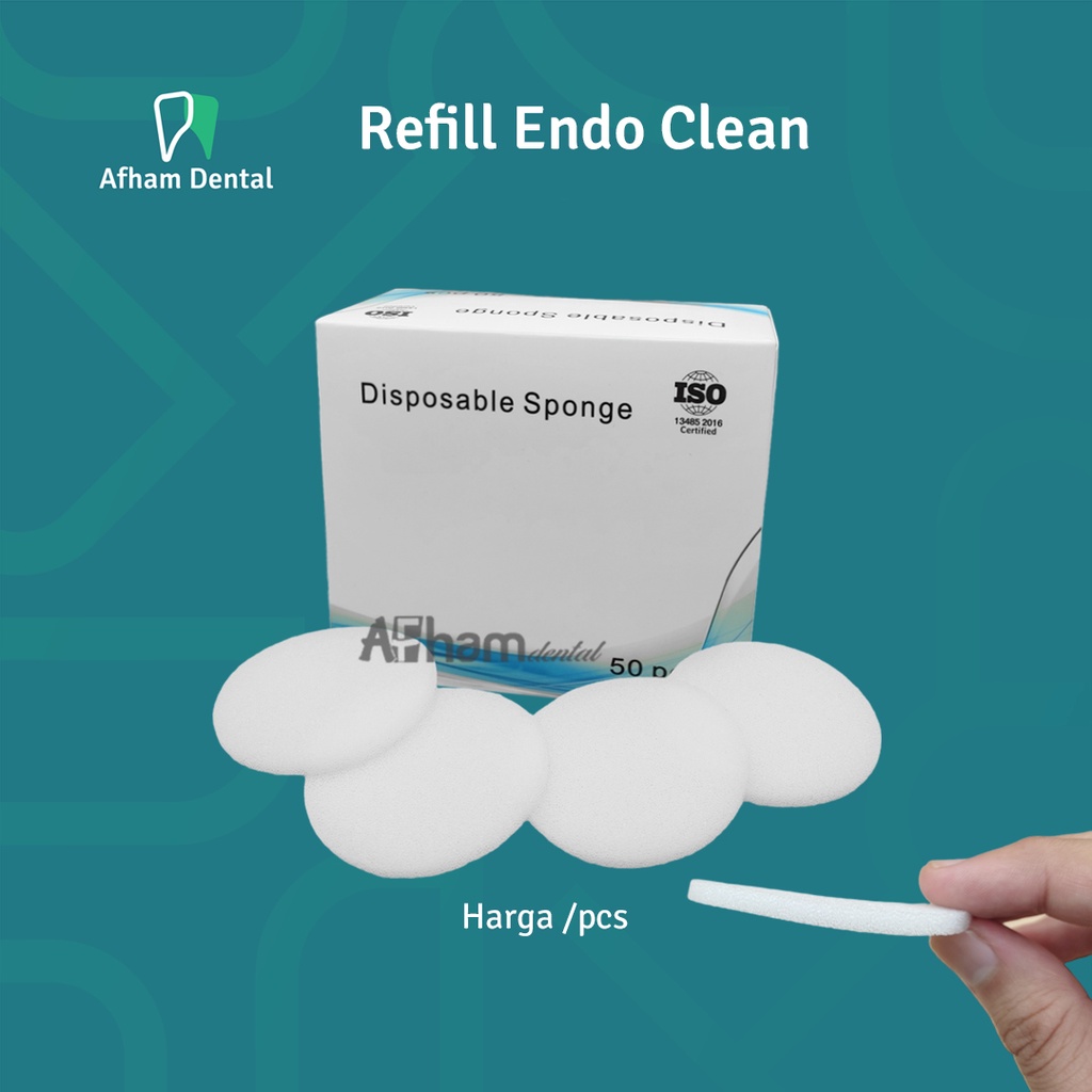 Jual DENTAL REFIL ENDO CLEAN STAND / SPONGE / BUSA FOAM DISPOSABLE ...