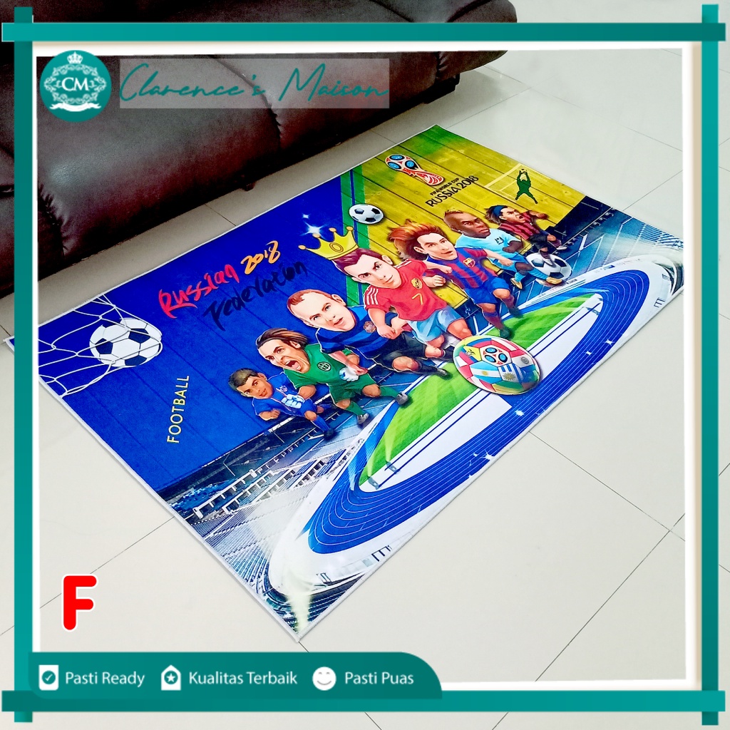 Jual Karpet Anak Karakter Kartun 90x140cm, Karpet Spiderman Anti Slip ...