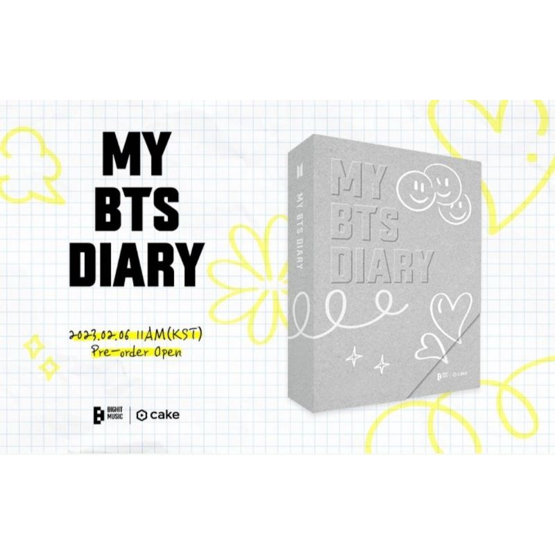 Jual OFFICIAL MY BTS DIARY BOOK | Shopee Indonesia