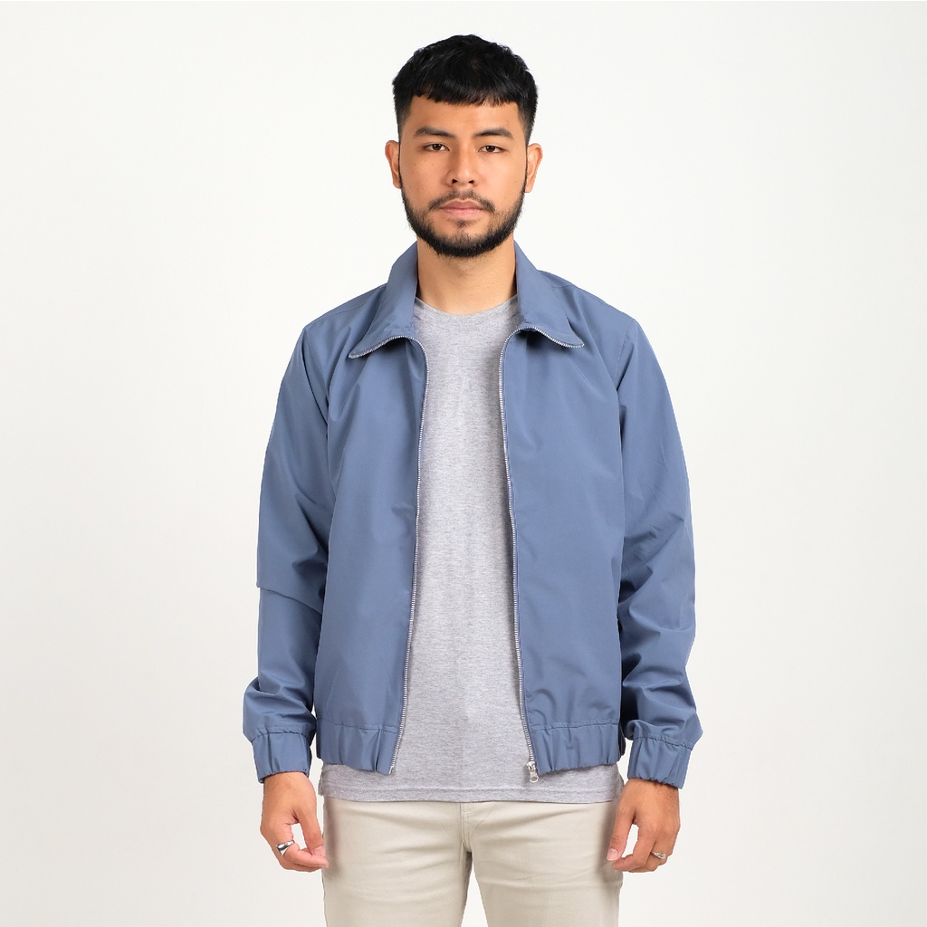 Jual DxL | Arch Track Jacket Steel Blue | Jaket Nylon Casual Sleting ...