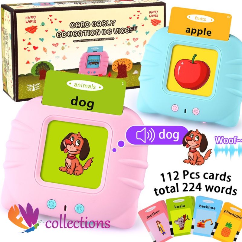 Jual (Bisa COD) Flash Card Edukasi Anak Early Card Reader Education ...