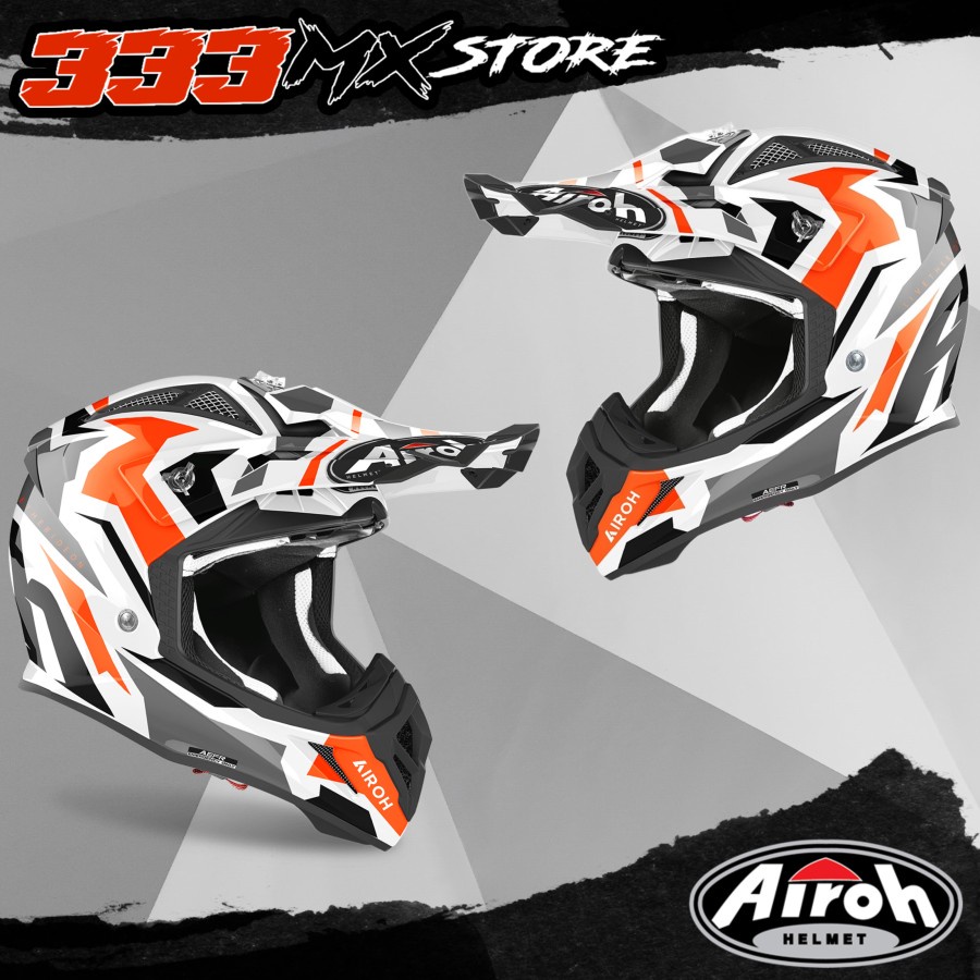 Jual AIROH AVIATOR 2023 SWOOP ORANGE HELM TRAIL AIROH AVIATOR ACE 2023 ORI | Shopee Indonesia