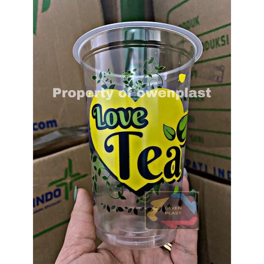 Jual Gelas Plastik Motif Tehgelas Ozgelas Motif Tehgelas Plastik Motif 1 Dus Isi 1000 Pc