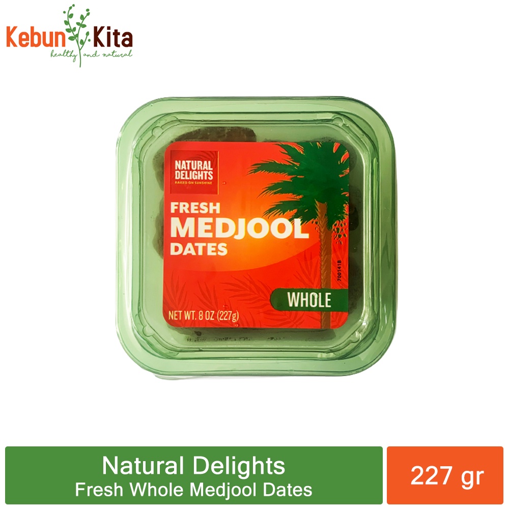 Jual Natural Delights Kurma Medjool USA 227 gr (Whole Medjool Dates ...