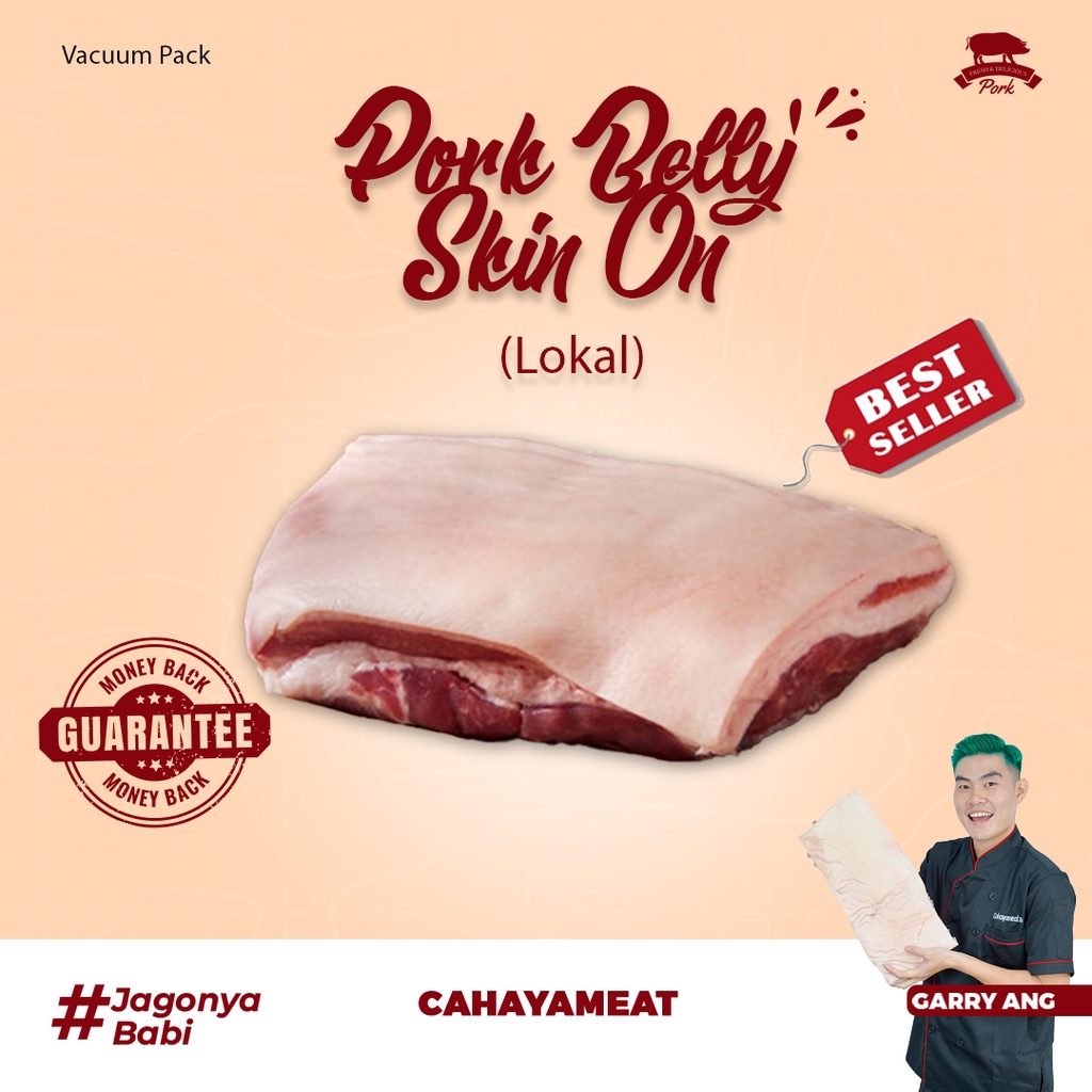 Jual Daging Samcan Babi Dengan Kulit Kualitas Premium Pork Belly Skin ...
