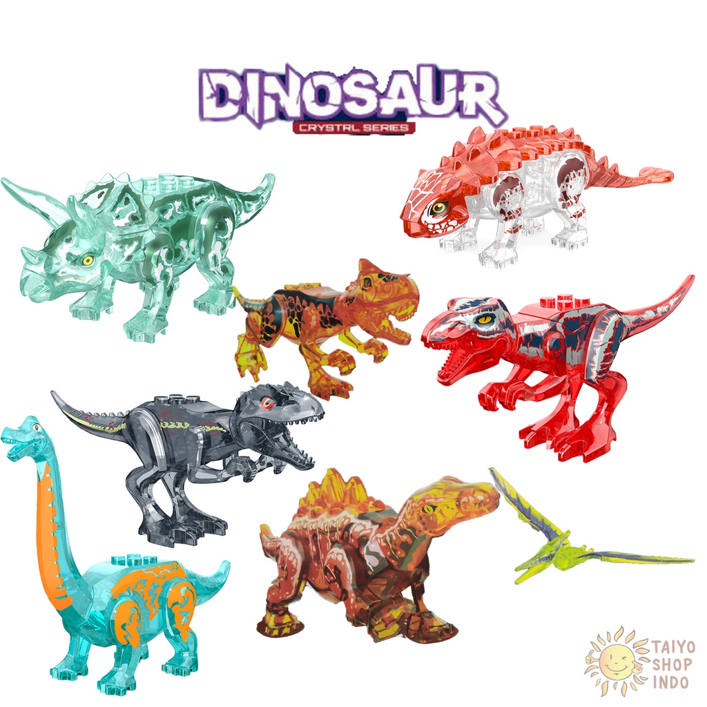 Jual TAIYO Mainan Anak DIY Dino Crystal Dinosaurus Kristal Rakit ...