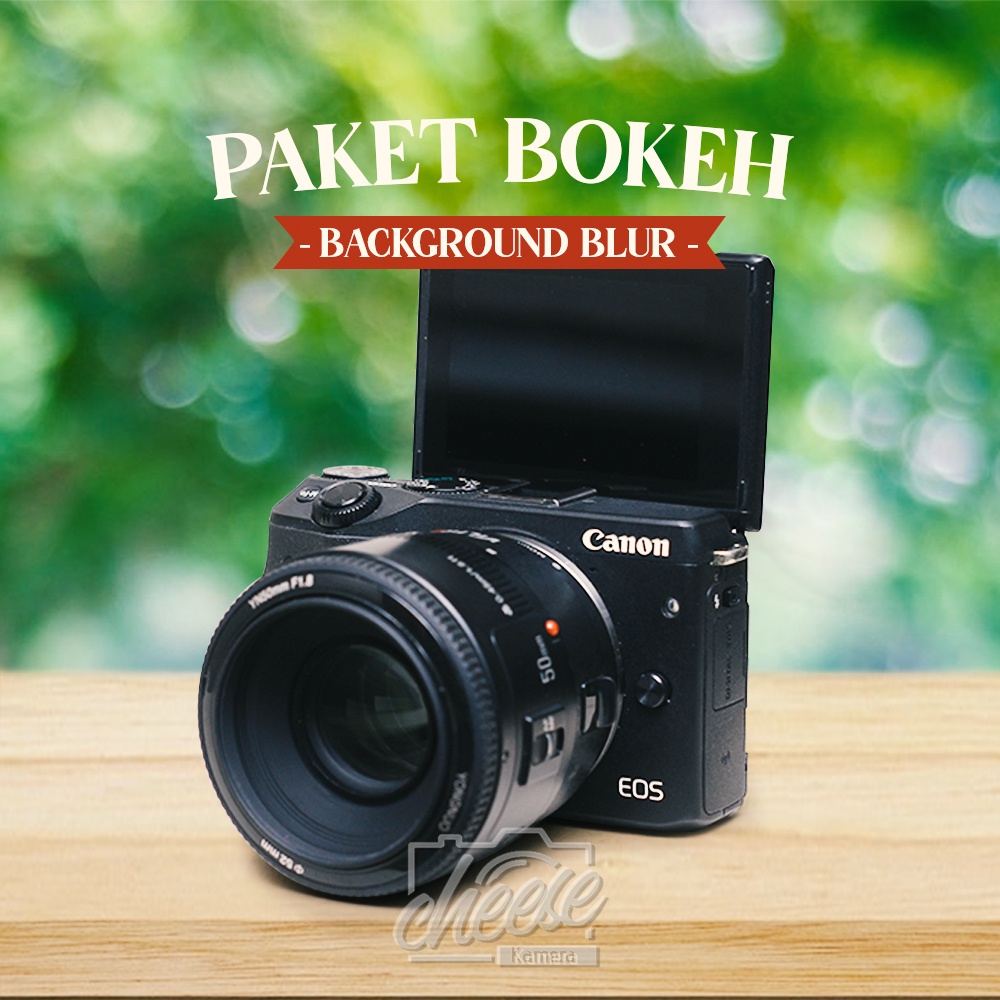 Jual [PAKET BOKEH] CANON M3 LENSA FIX 50MM YONGNUO BISA AUTOFOKUS HASIL ...