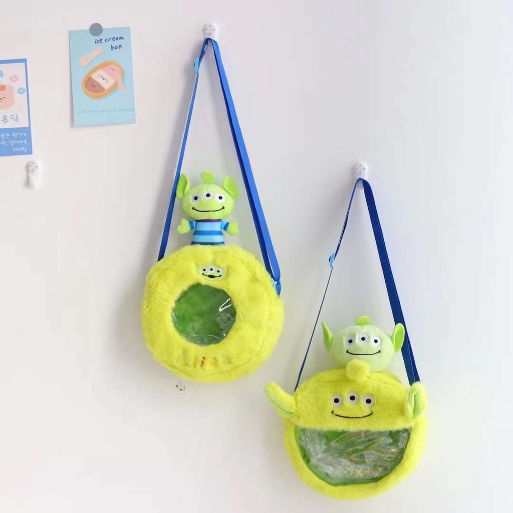 Jual Tas Karakter Monster Mike Model Oval Square Bahan Plush | Shopee ...