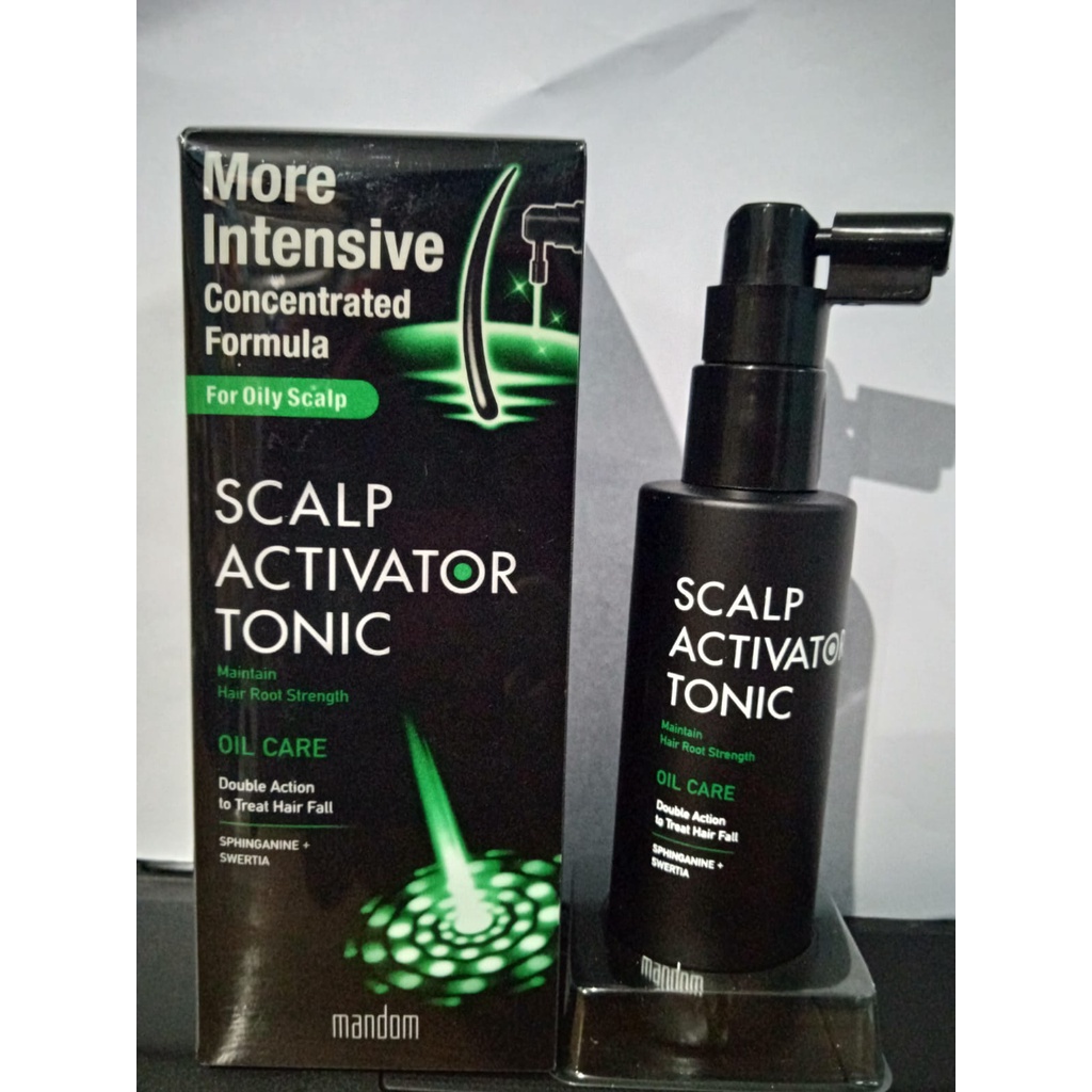 Jual Scalp Activator Tonic MANDOM 55ml | Shopee Indonesia