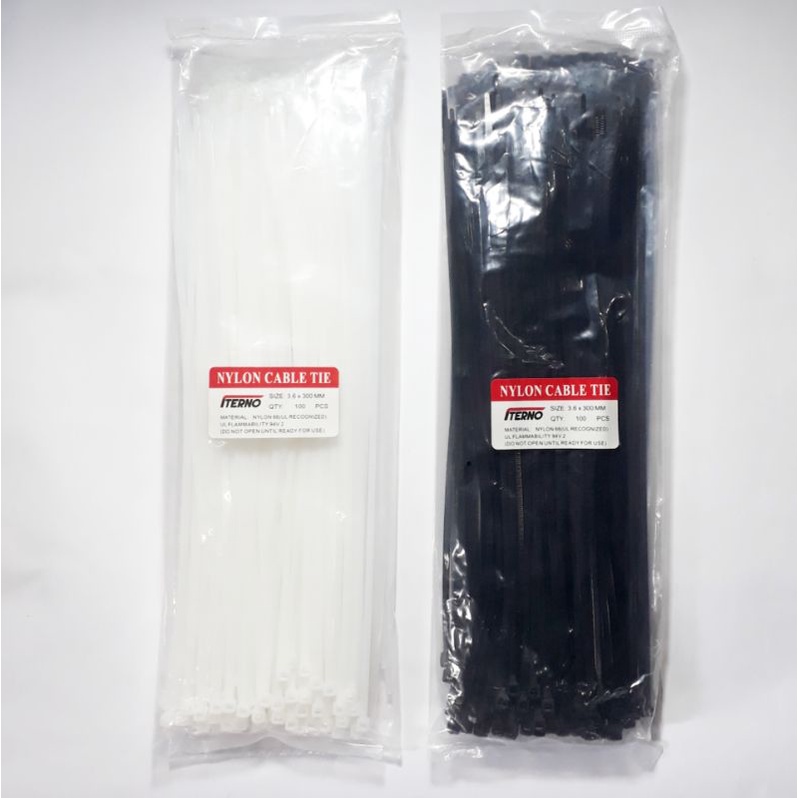 Jual Kabel Ties 3.6x300mm (30cm) | Shopee Indonesia