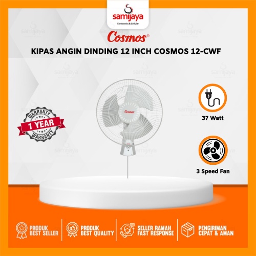 Jual KIPAS ANGIN DINDING WALL FAN COSMOS 12-CWF 12 CWF 12CWF 12" | Shopee Indonesia