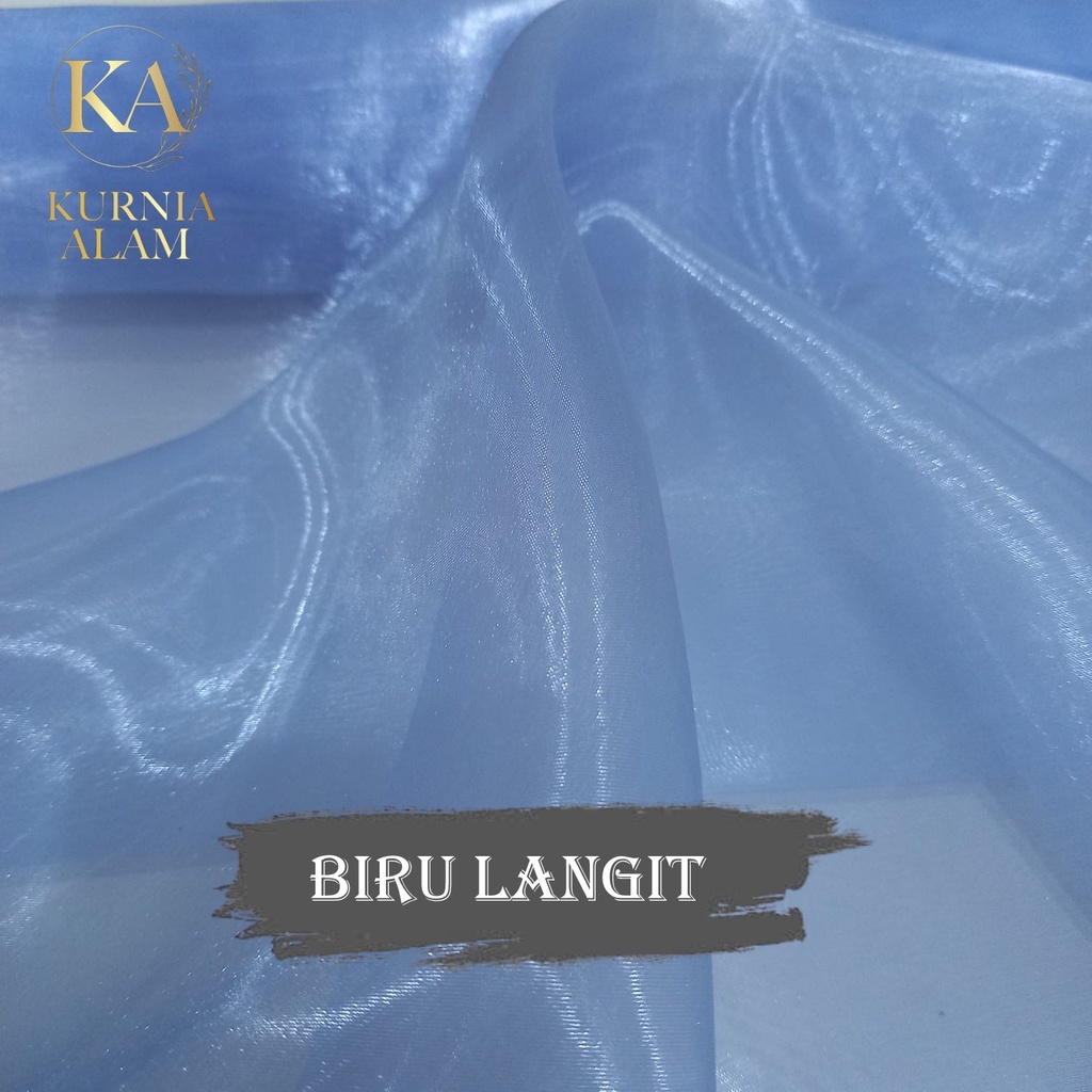 Jual Kain Organdi Organza Kain Kaca Per Meter Lebar 150 cm Ter Murah ...