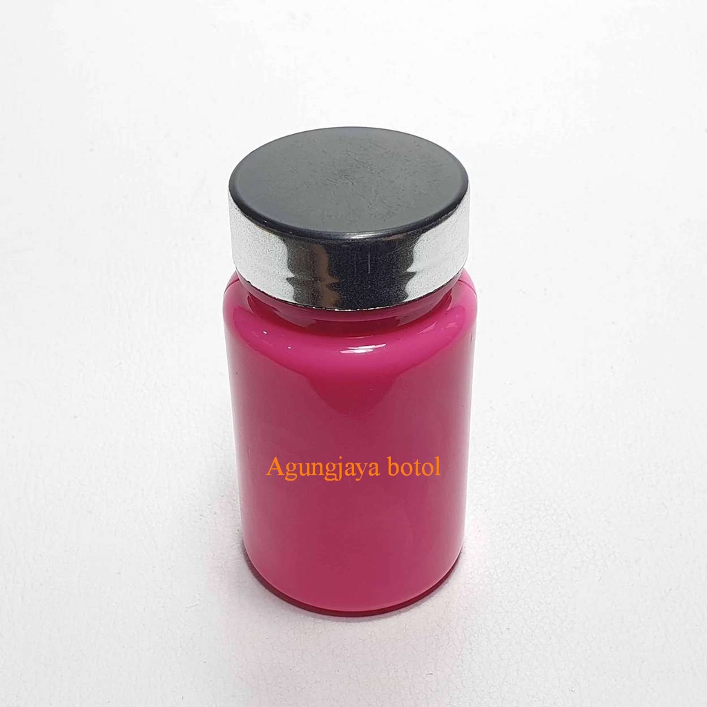 Jual Botol Tablet 100 Ml PS Pink Tutup PS Neck 38 / Botol Plastik ...