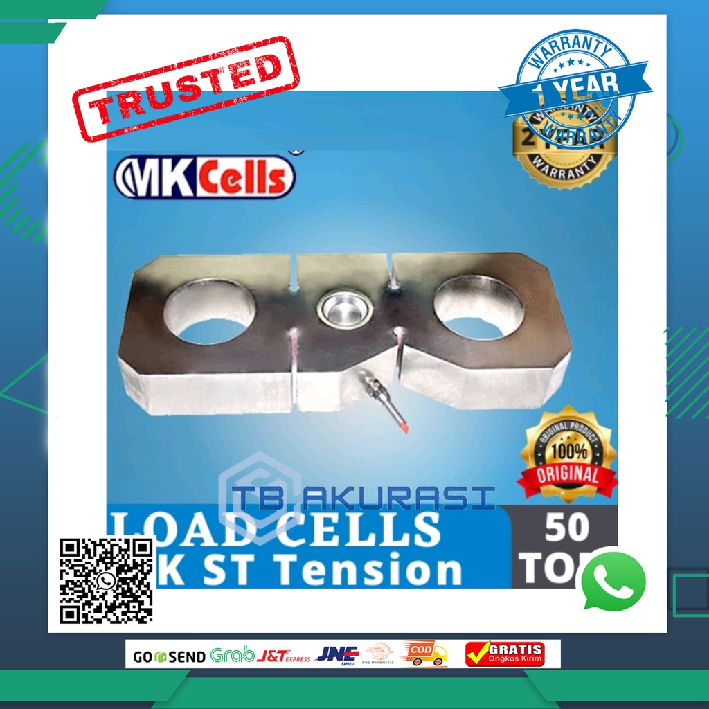 Jual LOADCELL MK- CELLS ST LOAD CELL TENSION 50TON New Original Garansi ...