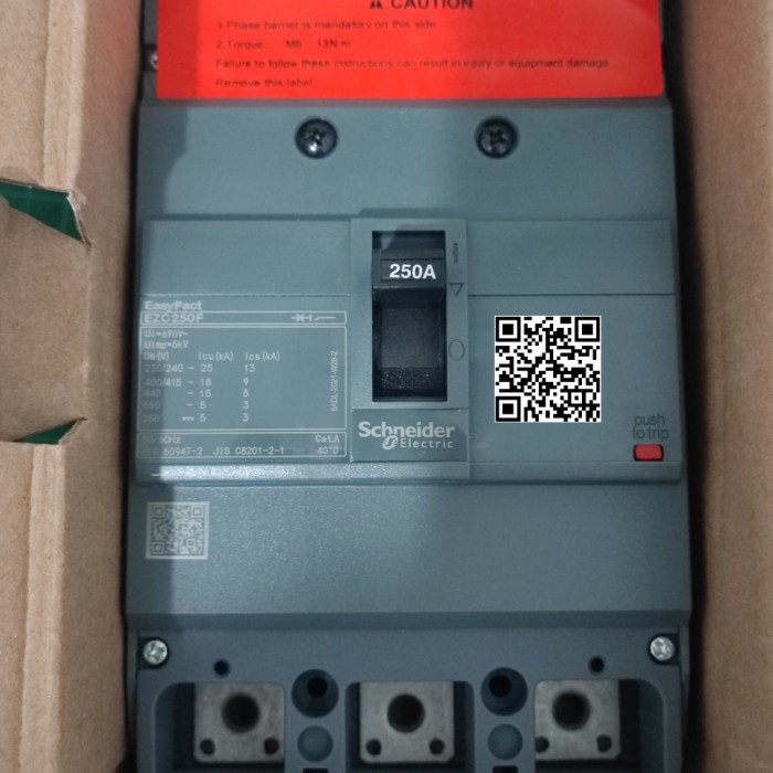 Jual Komponen Mccb Schneider Ezc250F 250A 225A 200A 160A 125A | Shopee Indonesia