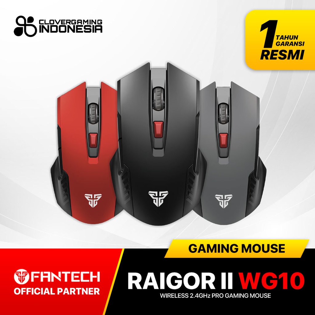 Jual Fantech RAIGOR II WG10 Wireless - Gaming Mouse | Shopee Indonesia