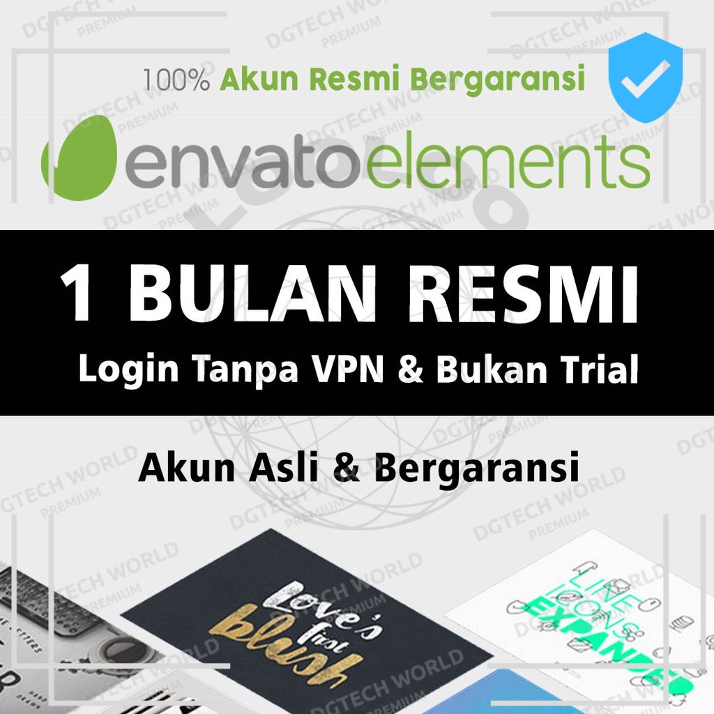 Jual Envato elements 1 BULAN Unlimited MURAH BERGARANSI LOOLOO | Shopee ...