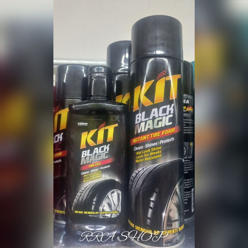 Jual KIT BLACK MAGIC instant tire foam 450ml | Shopee Indonesia