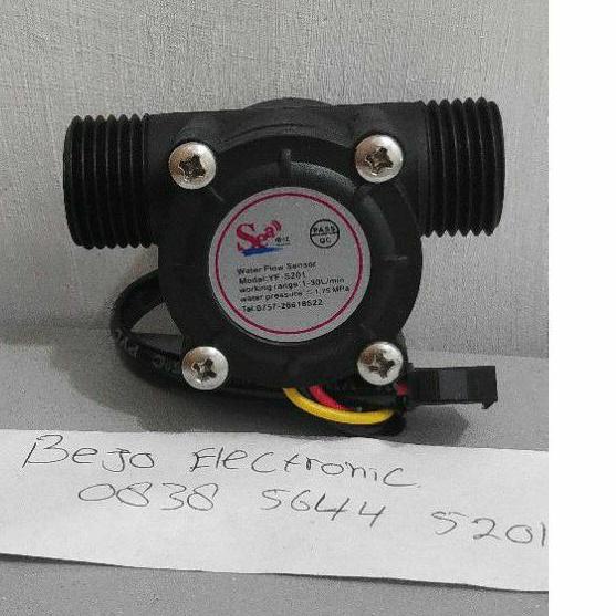 Jual Produsen water flow YF-S201 sensor flow meter sensor arus air ...