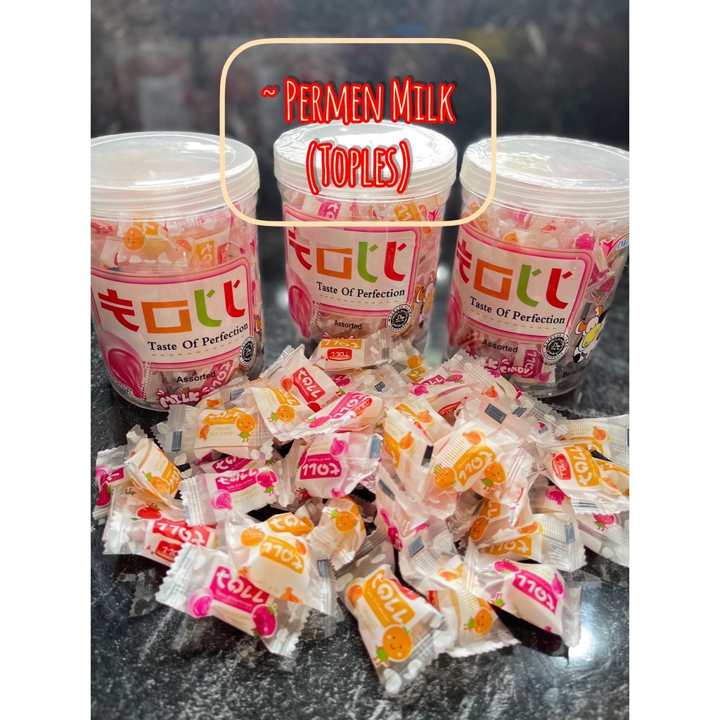 Jual Permen Milk / Milk Candy (Toples) | Shopee Indonesia