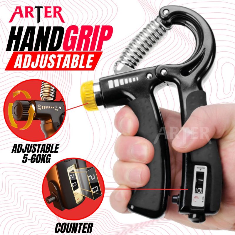 Jual ARTER Hand Grip Adjustable Counter Handgrip with Counter Mechanism ...